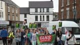 300 march on Coleford to protest in college row | theforester.co.uk