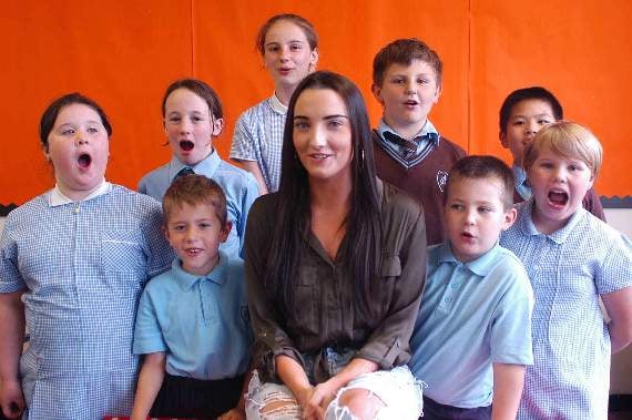 Cici-Rose goes back to Cinderford school for latest record ...