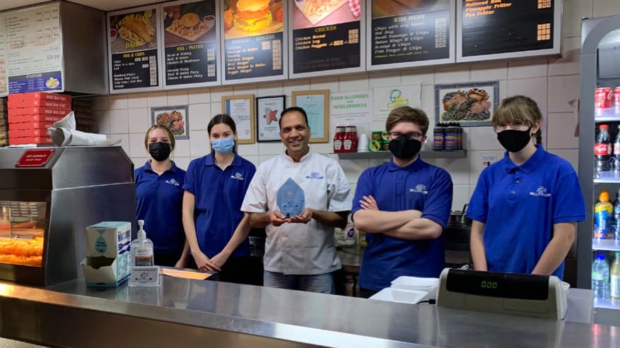 Chip shop the plaice to go after top award win | theforester.co.uk