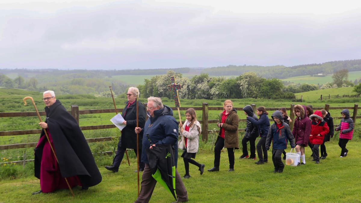 Ruardean churchyard consecrated by Bishop of Tewkesbury Robert ...