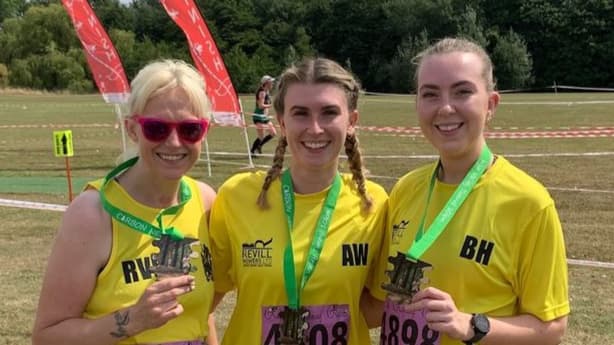 Amy leads Forest of Dean Runners home through Wye Valley tunnel ...