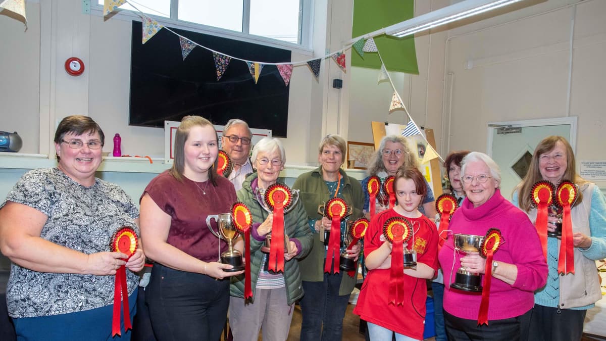 Growing success for gardeners at Bream's autumn show | theforester.co.uk