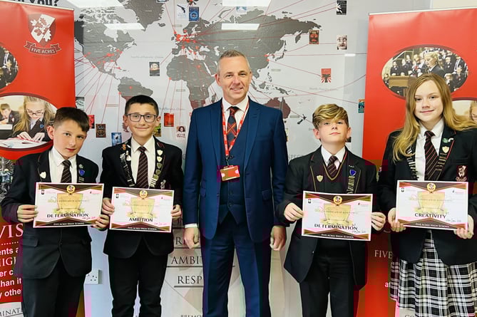 Five Acres High School acheives 'Kitemark Plus' Character Education ...