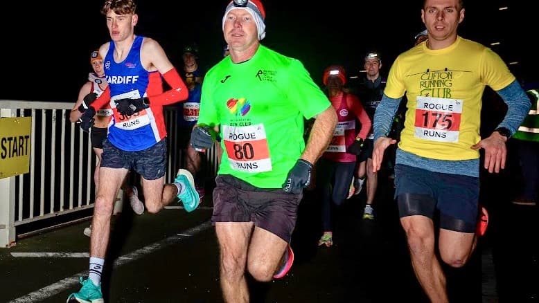 Festive spirits high at Severn Bridge night run | theforester.co.uk