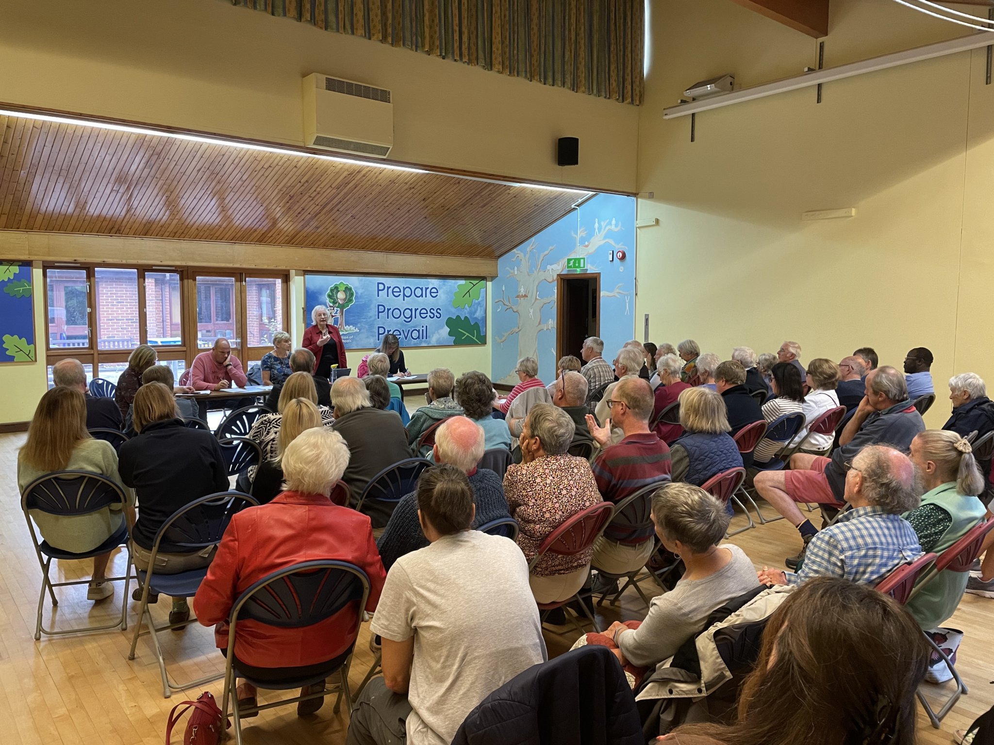 Newent residents meet to discuss how to stop Robert Hitchens' plan to ...