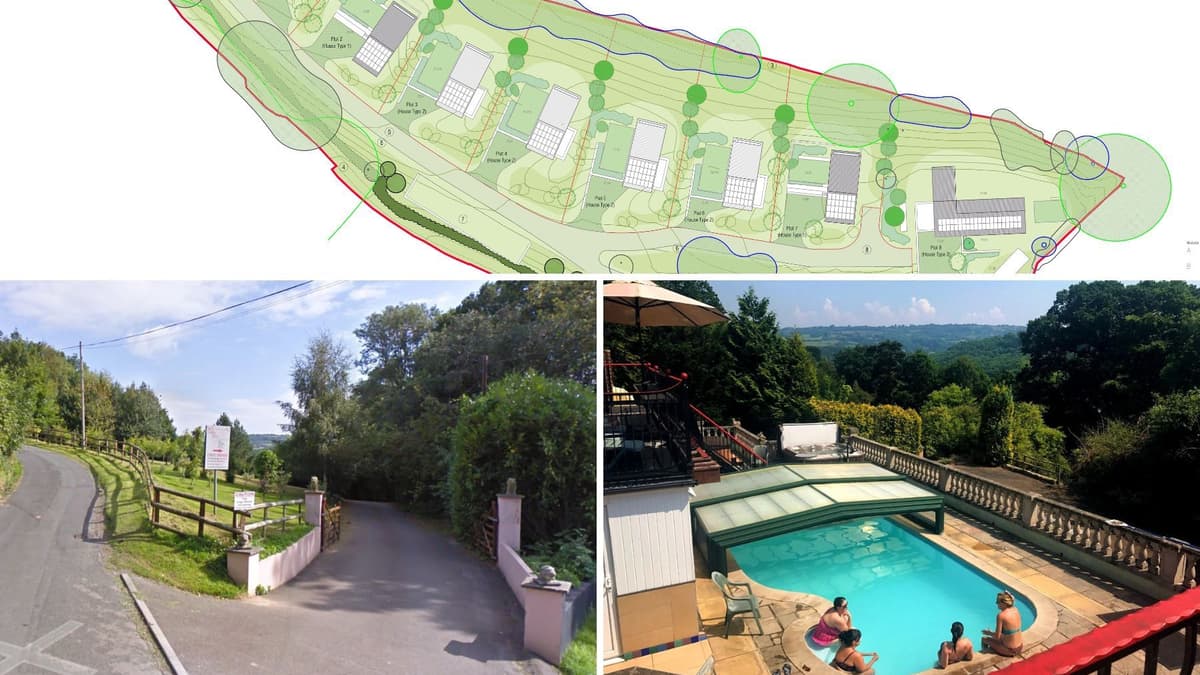Eco-homes planned for former nursery and spa in scenic Wye Valley spot ...