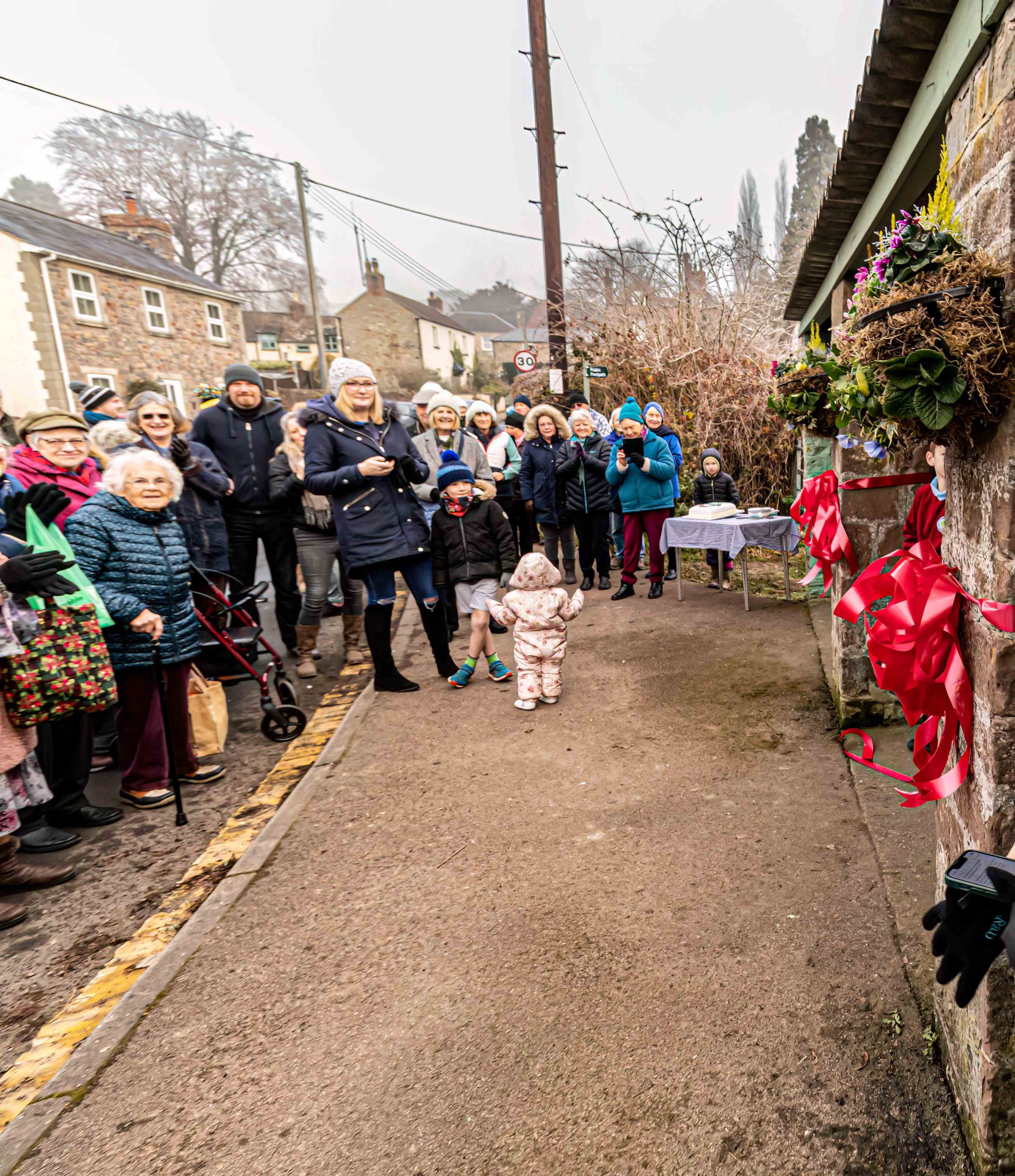 Locals work together to create bus stop book swap and information hub ...
