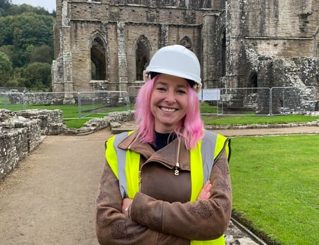 Conservation works at iconic Tintern Abbey features on BBC’s Digging ...