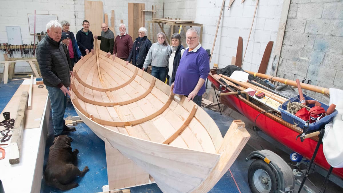 Lydney boat project on a roll | theforester.co.uk