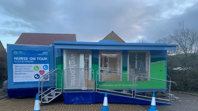 Student nurses help provide vital health checks in Forest of Dean ...