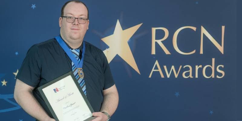 Gloucestershire nurse Matthew Stewart honoured with top RCN award ...