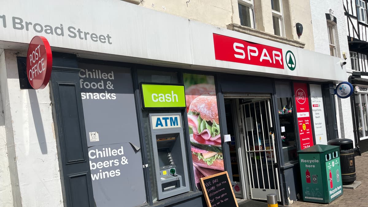 Thieves use power tools to raid Spar's cash machine | theforester.co.uk