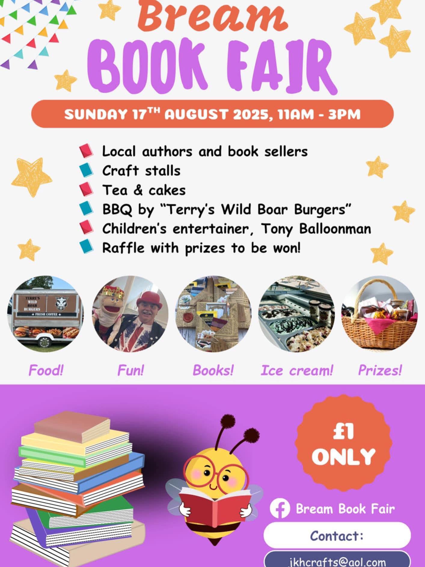 Forest of Dean's Bream Book Fair Returns with Family Fun | theforester ...