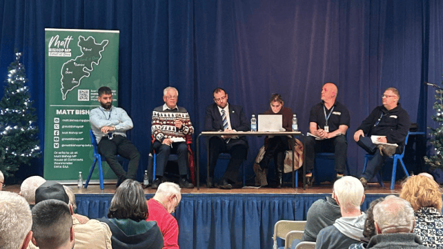 MP Matt Bishop addresses Forest road concerns at public meeting ...