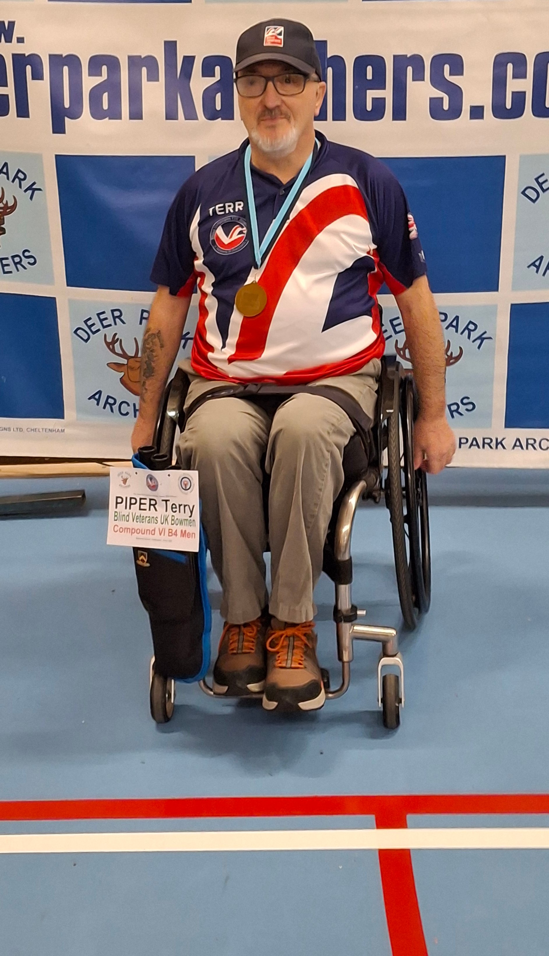 Blind archer Terry Piper sets new British record | theforester.co.uk