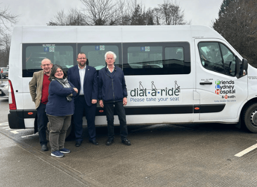 MP praises Lydney Dial-a-Ride for vital service in Forest of Dean ...