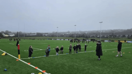 Cinderford RFC makes history with 150 players amid weather woes ...
