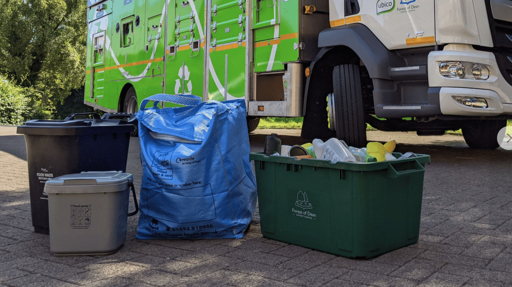 Forest of Dean promotes kerbside recycling on day | theforester.co.uk