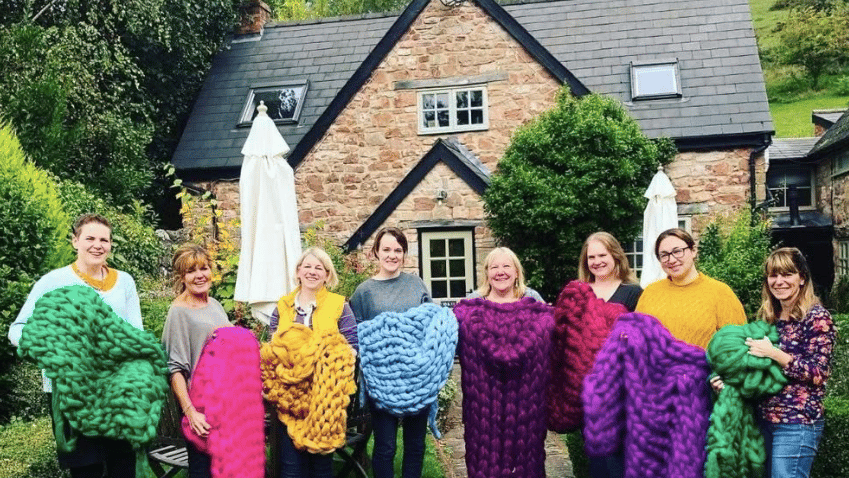 Forest of Dean residents invited to arm knitting workshops ...