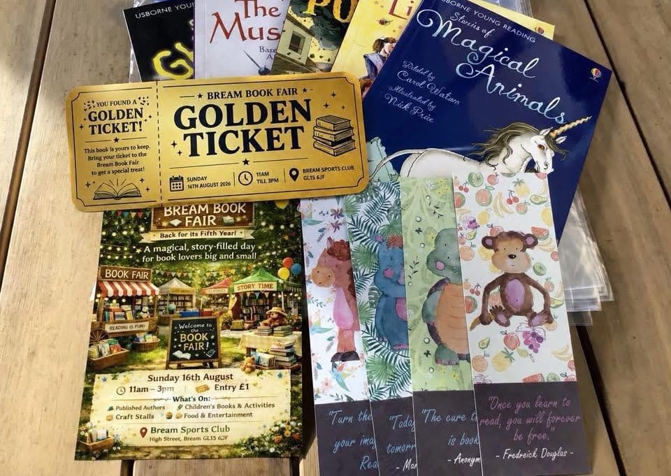 Bream Book Fair Returns with Children's Golden Ticket Hunt ...
